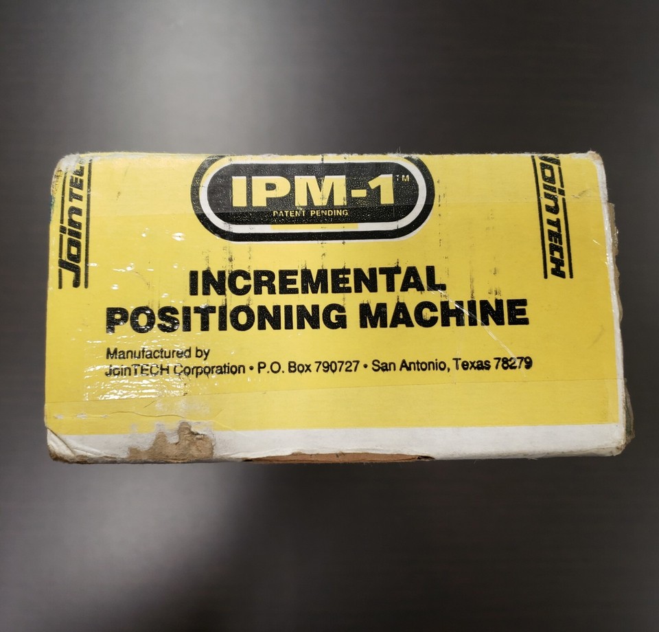 JOINTECH IPM IPM-1 Incremental Positioning Machine Router Fence with ...