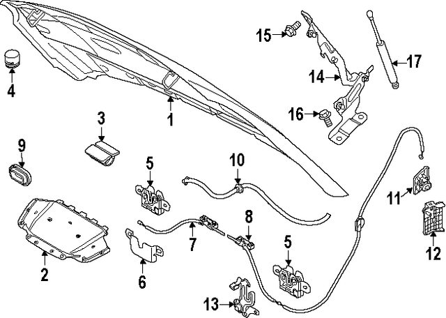 Genuine 2016-2016 Volvo Latch Assembly 31425844 for sale online | eBay
