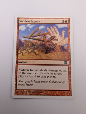 Magic The Gathering MTG 8th (Eighth) Edition - SUDDEN IMPACT | eBay