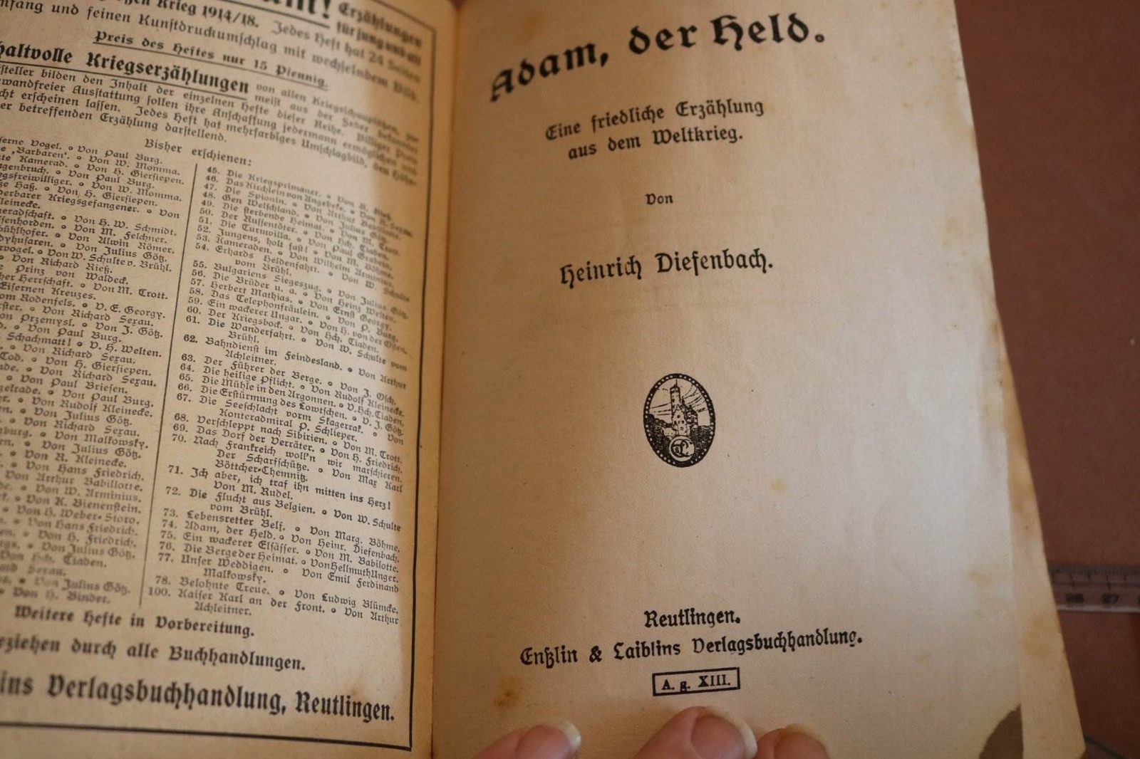 altes Romanheft - Feinde ringsum ! - Adam der Held Heft 74 | eBay.de