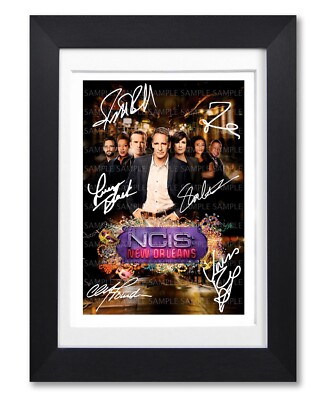 NCIS NEW ORLEANS TV SERIES SEASON CAST SIGNED POSTER PRINT PHOTO ...
