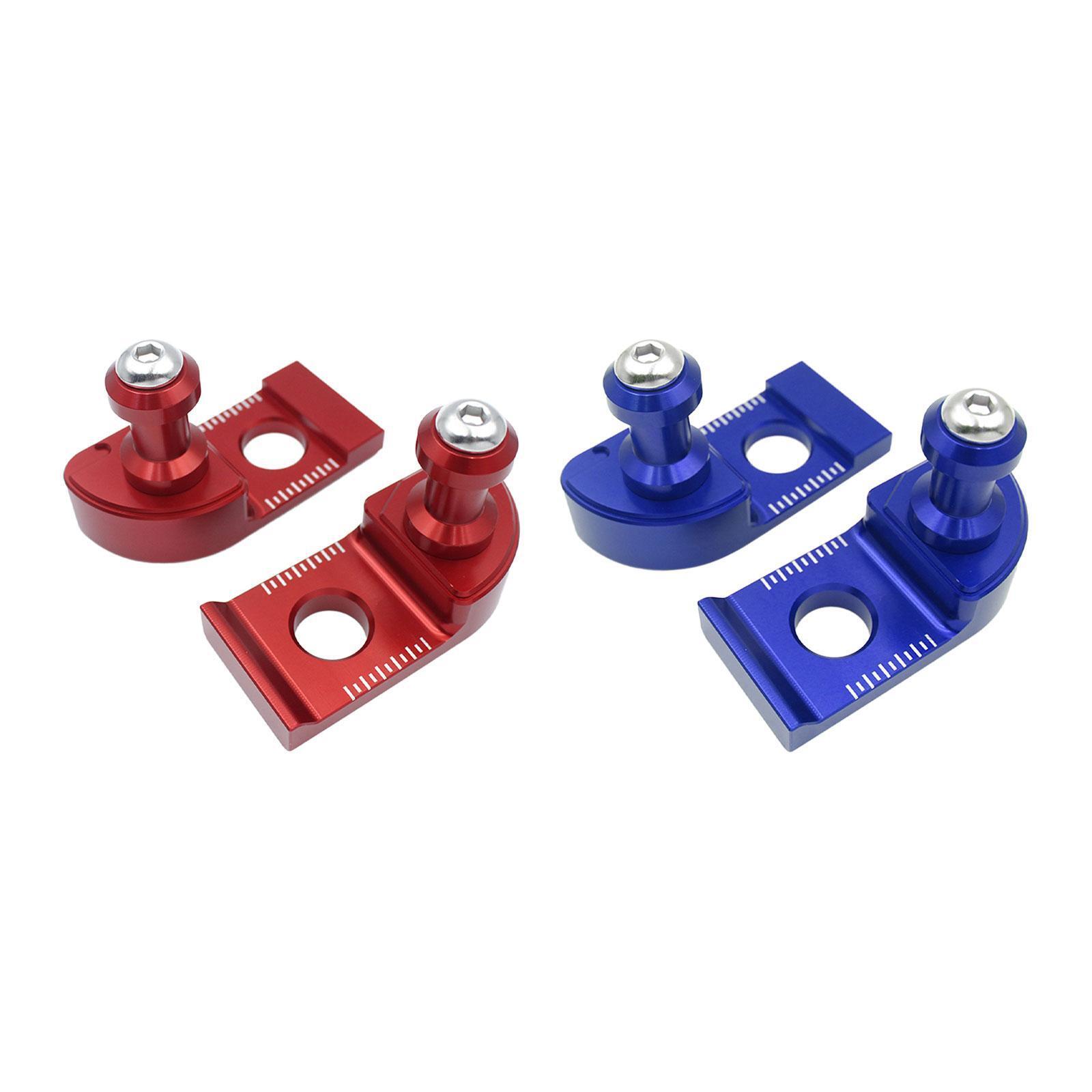 2 Pieces Swingarm Stand Pick up Chain Adjuster Block Durable for | eBay