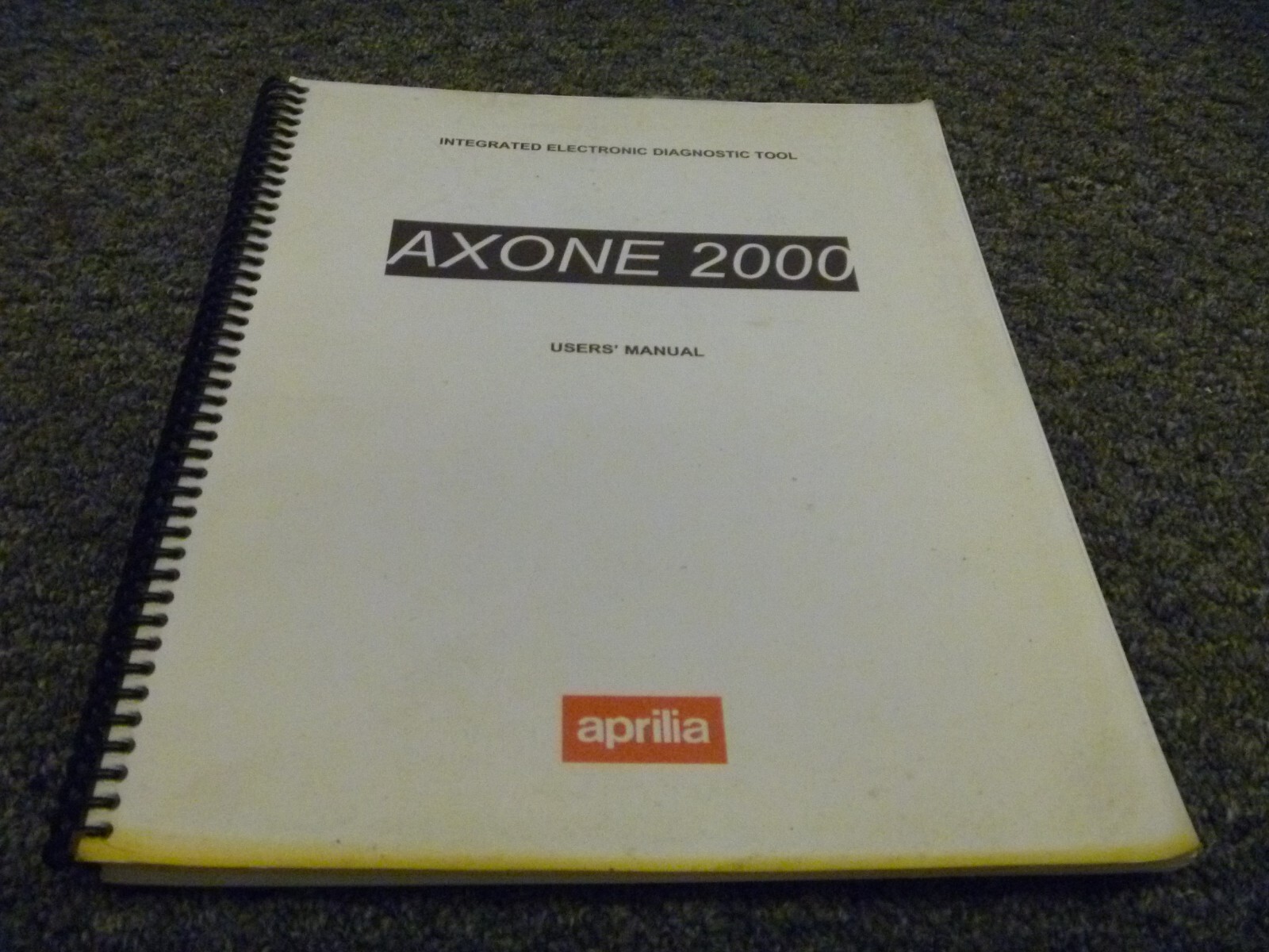 Aprilia Axone 2000 Integrated Electronic Diagnostic Tool Operator User ...