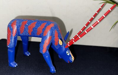 Oaxaca Alebrije Painted Maracas Folk Art Vincente Hernandez Vasquez ...