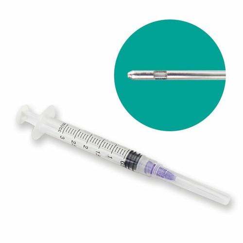 Plasdent INT-PPT0330 Pre-Tipped Irrigator Syringe 3cc 30 Gauge Max-I ...
