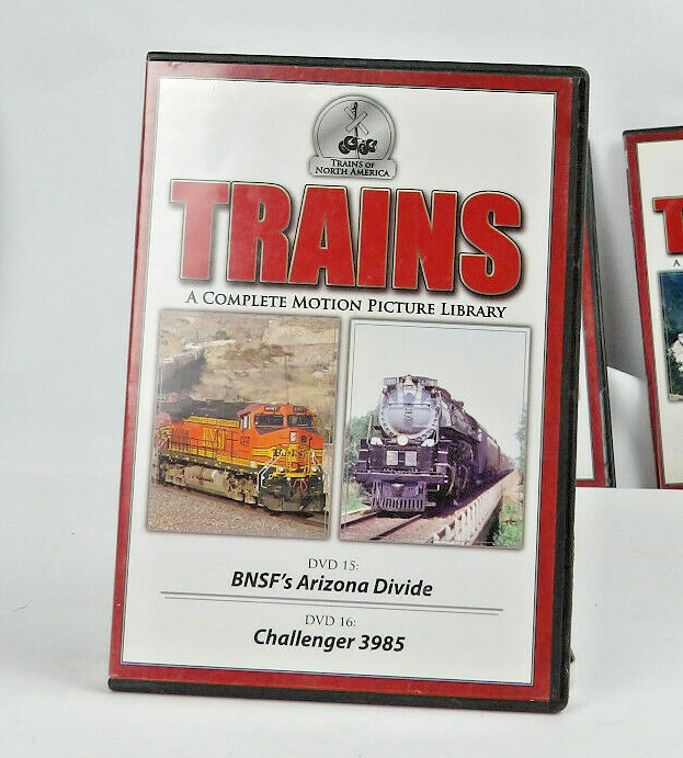 Trains Of North America BNSF's Arizona divide/Challenger 3985 2 DVD set. | eBay