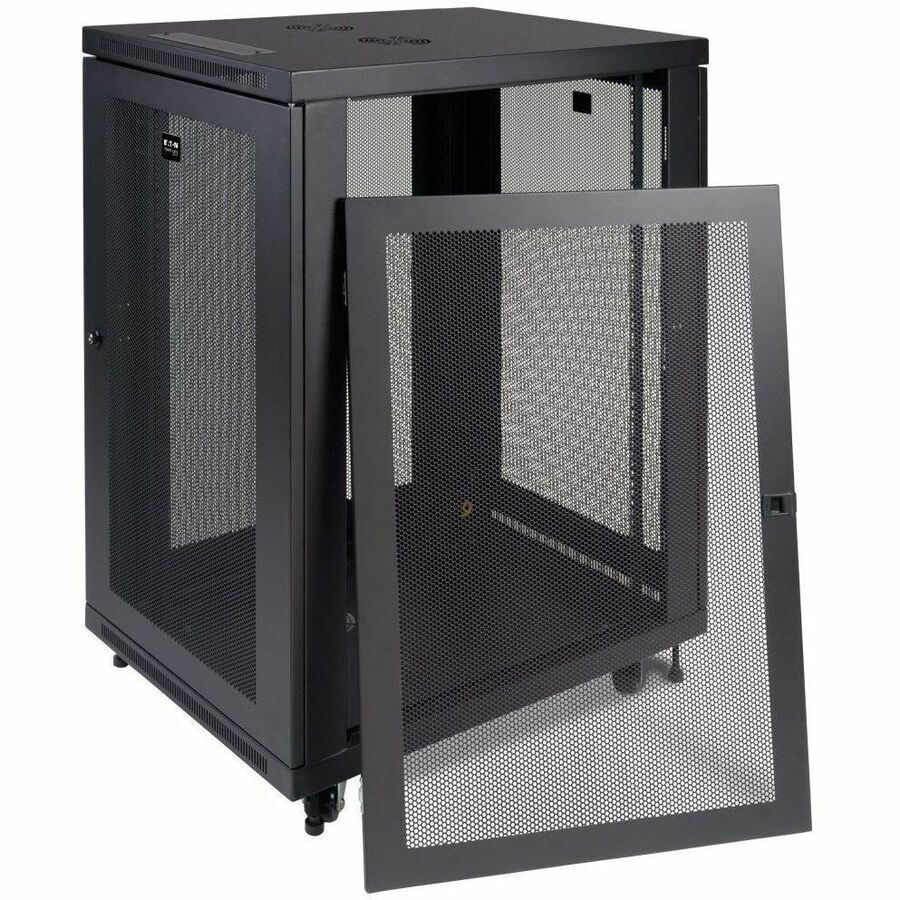 Tripp Lite 18U Rack Enclosure Server Cabinet 33" Deep w/ Doors & Sides ...