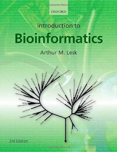 Introduction to Bioinformatics by Arthur M. Lesk NEW BOOK 9780199208043 ...