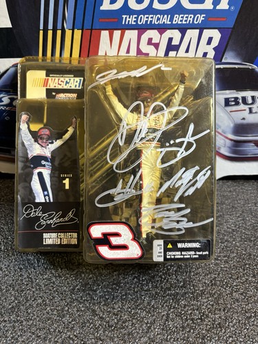 SIGNED Dale Earnhardt Sr Fig Jr JeffG TonyS KHarvick MattK Jimmie ...