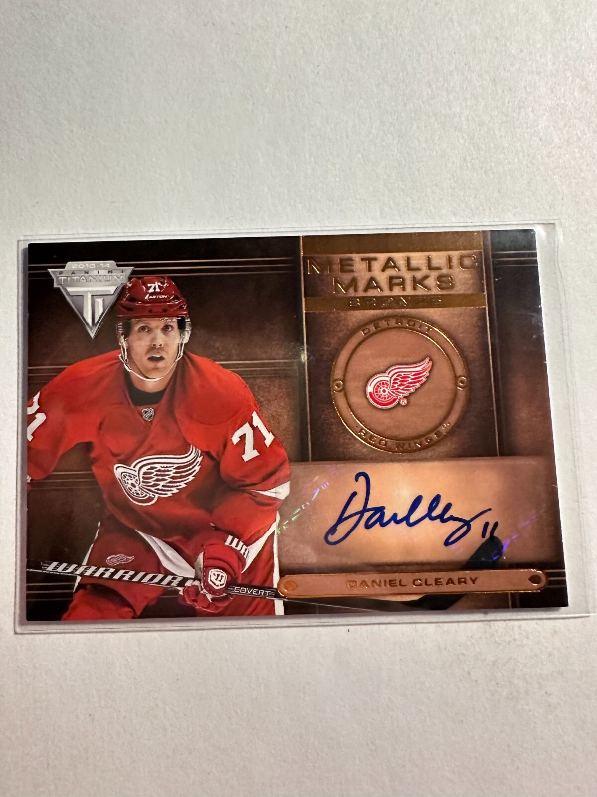 K81,397 - 2013-14 Panini Titanium Metallic Marks #MM9 Daniel Cleary ...