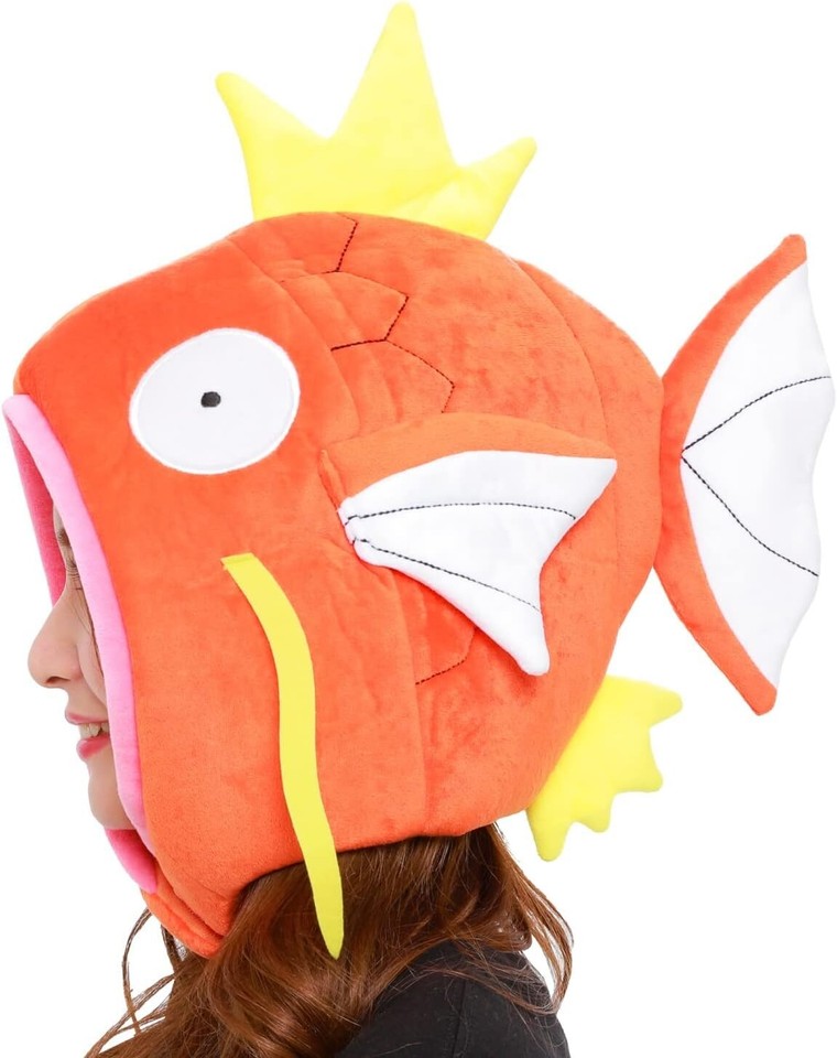 Pokemon Magikarp SAZAC Costume Kigurumi Cap Cosplay Unisex Japan import ...