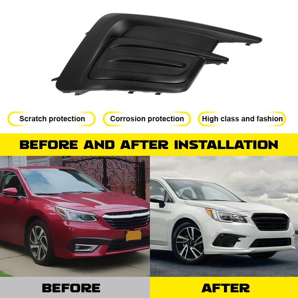 For 2018-2019 Subaru Legacy Passenger RH Side Front Fog Light Cover ...