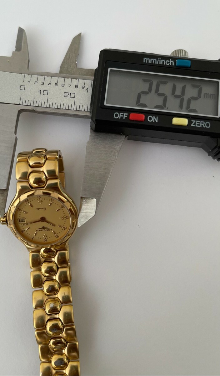 Longines Conquest Watch Ladies gold plated Stainless Steel Longines Conquest Watch Ladies gold plated Stainless Steel