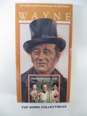 John Wayne , The Barbarian And The Geisha Sam Jaffe VHS Movie Like New | eBay