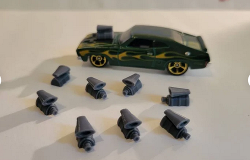 Engine Blowers 8 items 3d printed. For 1/64 scale cars. | eBay
