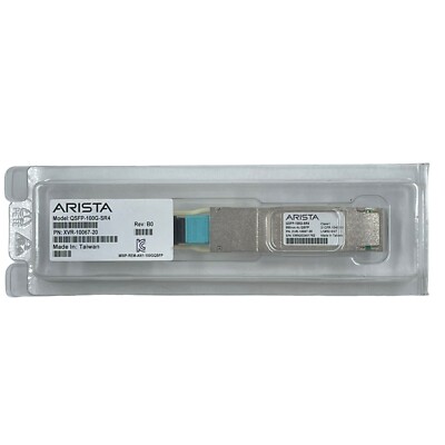 Arista XVR-10067-20 QSFP-100G-SR4 100GBASE-SR4 100GB QSFP28 Transceiver ...