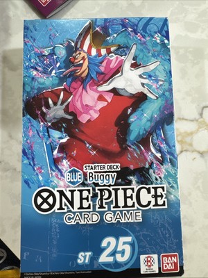 ONE PIECE ENGLISH TCG: ST25 Blue Buggy Starter Deck BRICK ONLY | eBay