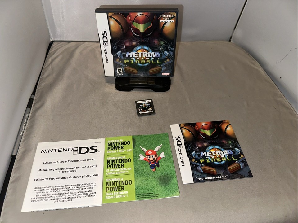 Metroid Prime: Pinball (Nintendo DS) Complete Authentic & Tested *NO ...