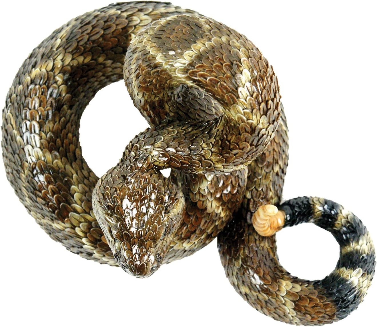 Michael Carr Designs 80057 Western Diamondback Rattlesnake Outdoor ...