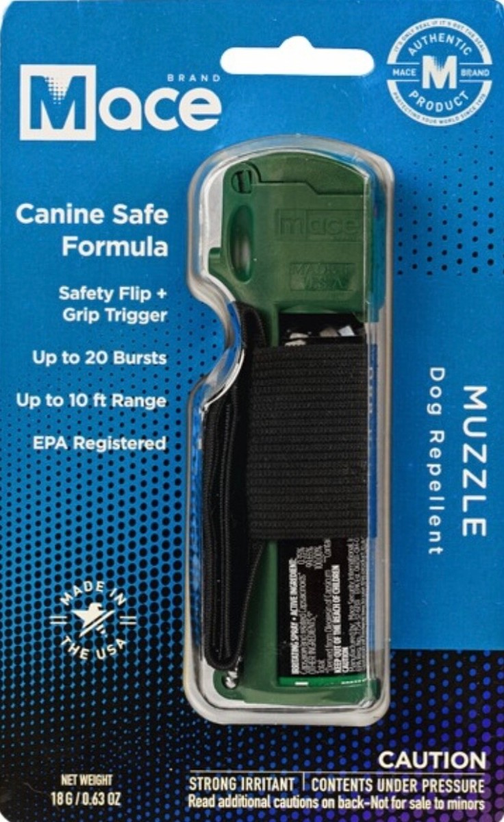 Dog Spray Mace Brand Muzzle Canine Deterrent - Army Barracks Where To ...