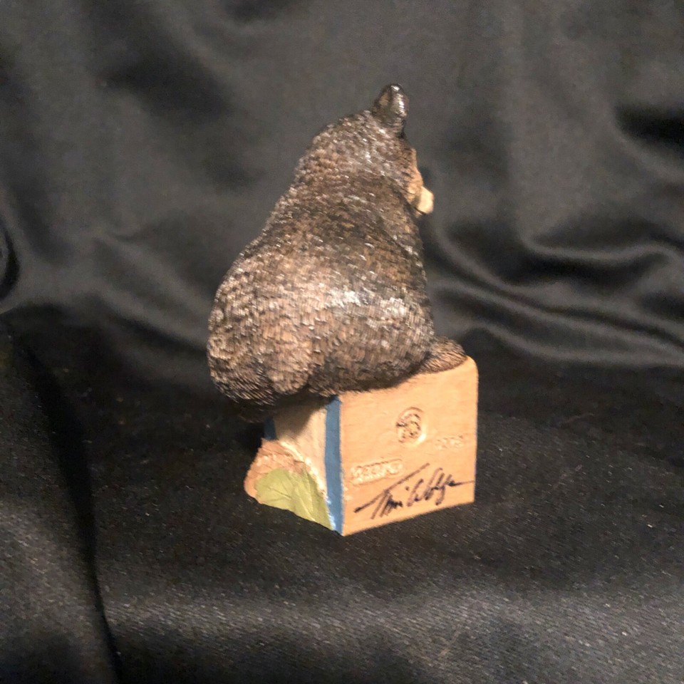 NICE - Signed Animal B Tom Clark Tim Wolfe block. Bear | eBay