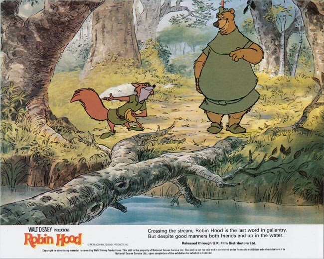 Walt Disney Robin Hood Little John