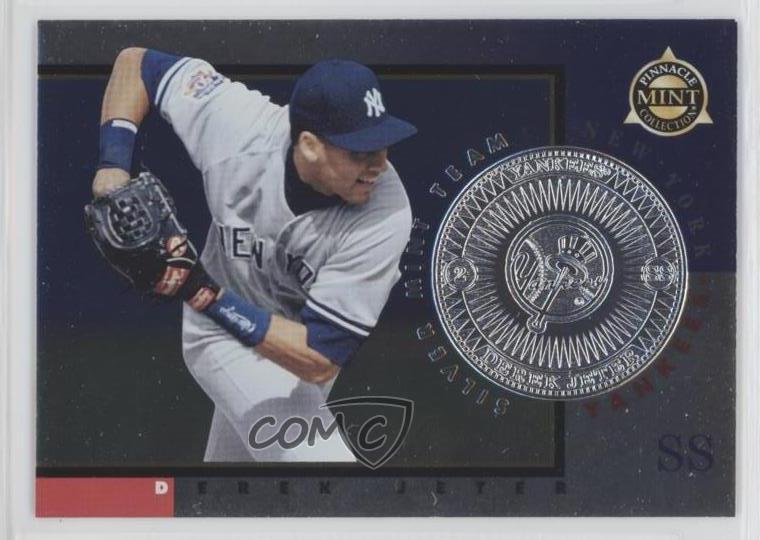 1998 Pinnacle Mint Collection - Silver Mint Team #9 Derek Jeter for ...