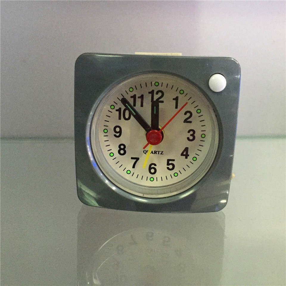 Portable Timer Travel Alarm Clock Easy To Pack Compact Design Quiet ...