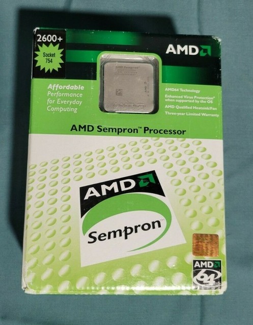 AMD Sempron 2600+ 1.6 GHz (SDA2600AI02BX) Processor for sale online | eBay