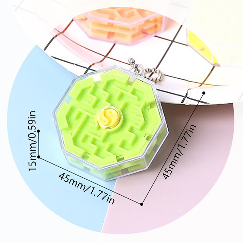 Keychain Rolling Ball Maze Toys Children Birthday Party Gift ...