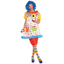 Amscan 840172 Standard Adult Clown Girl Costume Multicolor One Size for ...