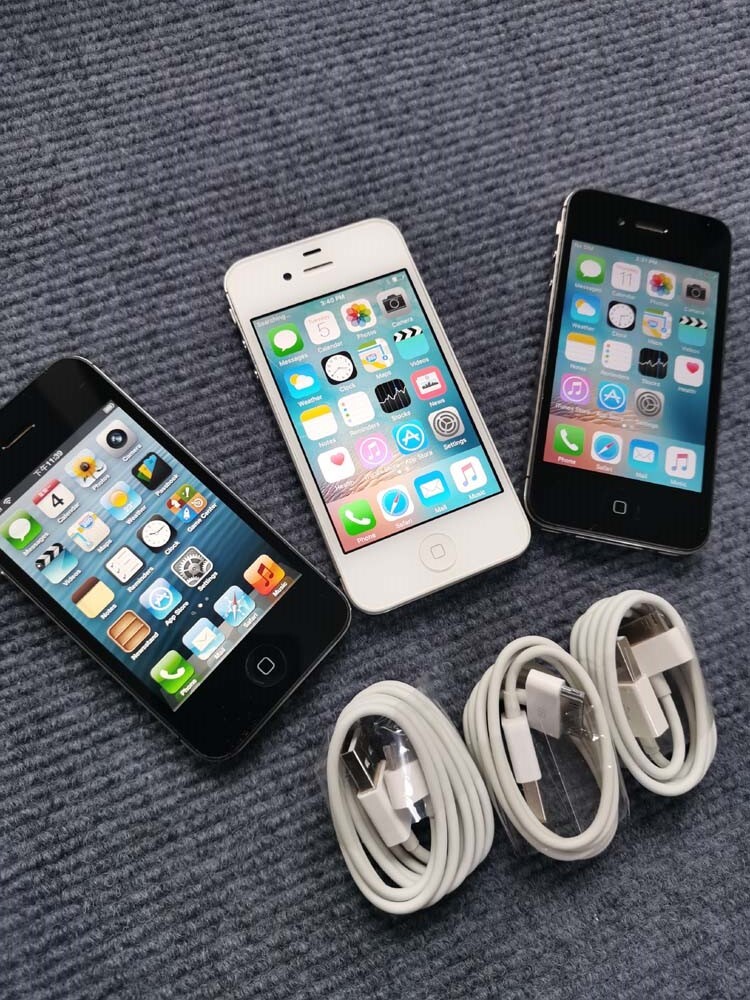 85% N ew Apple iPhone 4 4S 8GB 16GB 32GB 64GB Unlocked Black 85% N ew Apple iPhone 4 4S 8GB 16GB 32GB 64GB Unlocked Black