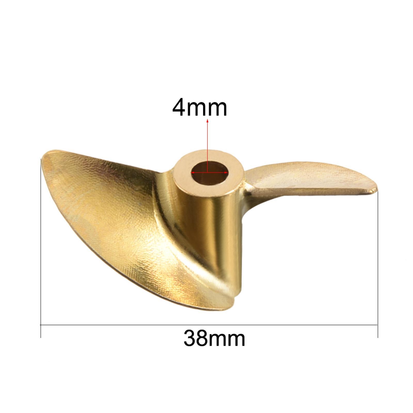 38mm Dia 55mm Pitch 2-Vane Position Propeller Prop for Ship Boat Model ...