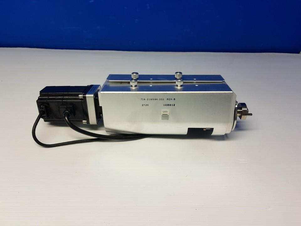 Lam Research P/N 714-216984-003 w/ Yaskawa SGMPH-01A1A-YA20 AC Servo ...
