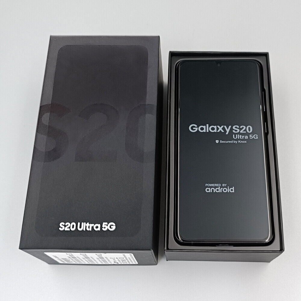 Samsung Galaxy S20 Ultra 5g Sm G988u 128g Gsm Cdma Unlocked Mobile Fast