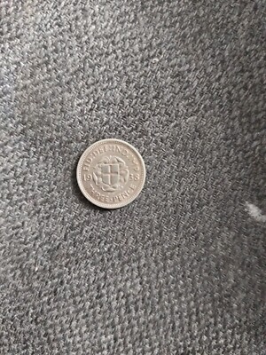 BRITISH 1938 THREE PENNY COIN - EXTREMELY FINE CONDITION - THRUPNEY BIT ...