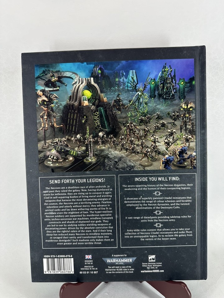 Games Workshop - Warhammer 40K: Codex: Necrons (9th Edition) | eBay