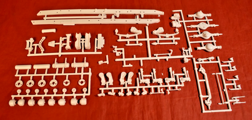 AMT Peterbilt 359 Cross Country Hauler Chassis Parts 1/25 | eBay