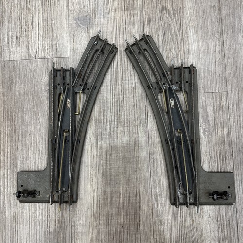 Hornby 3 Rail O Gauge Points Left / Right 2 Foot Radius Series Lever ...