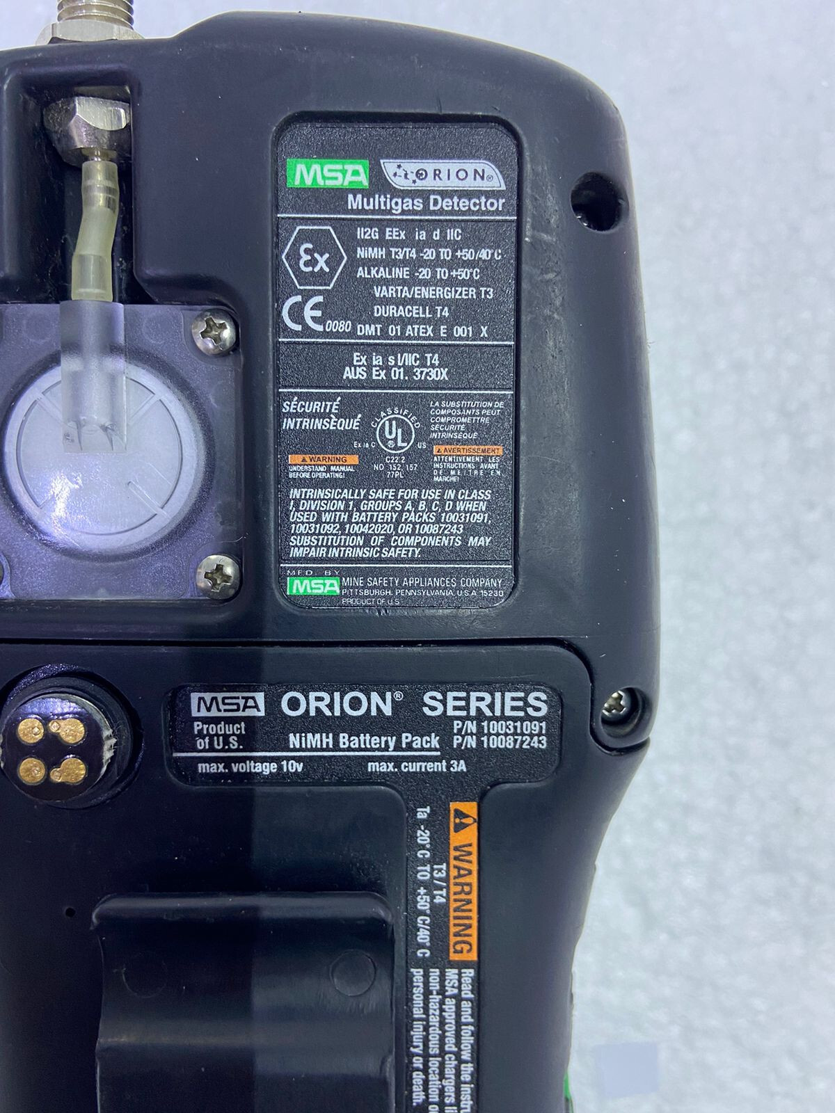 MSA Orion Multigas Detector 10031091 Tester Only for sale online | eBay