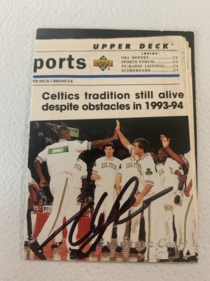 Kevin Gamble autographed 1994 Upper Deck basketball card | eBay