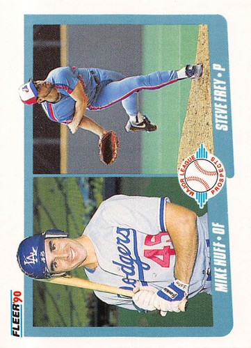 Mike Huff / Steve Frey 1990 Fleer 649 Montreal Expos Baseball Card | eBay