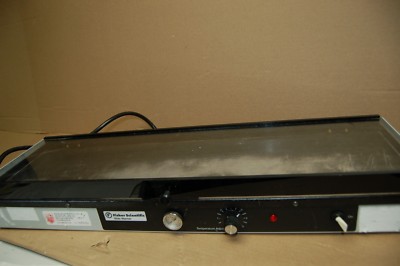 Fisher 77 slide slides warmer warming table dry plate hot heater heat ...