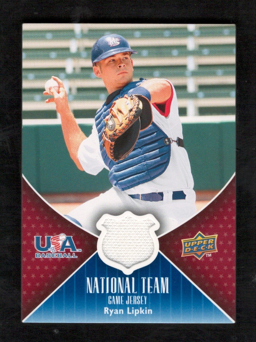 Ryan Lipkin 2009 Upper Deck USA National Team Jerseys #RL Relic Card | eBay