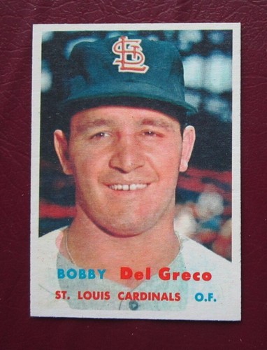 1957 Topps Bobby Del Greco (St. Louis Cardinals) #94 EX/NRMT | eBay