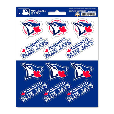Toronto Blue Jays MLB Vinyl Die-Cut Sticker Set / Decal Sheet *Free ...
