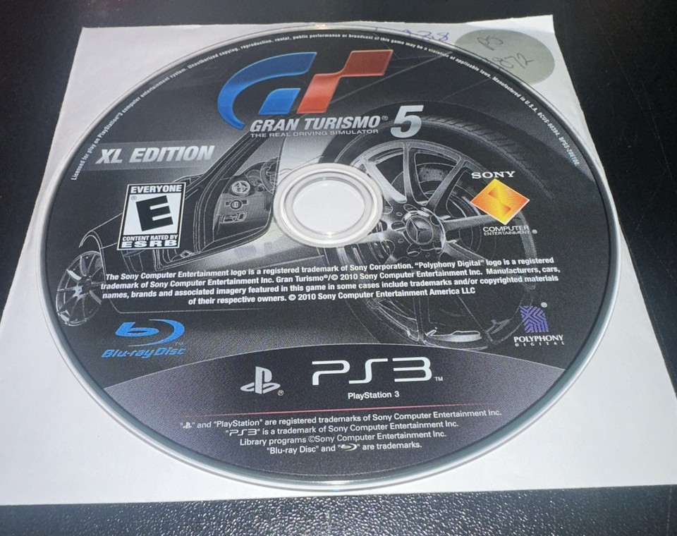 Gran Turismo 5 XL Edition Playstation 3 PS3 Disc Only G238 | eBay