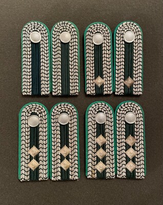 Complete Set: EAST GERMAN NCO Volkspolizei POLICE Shoulder Boards 1983 ...