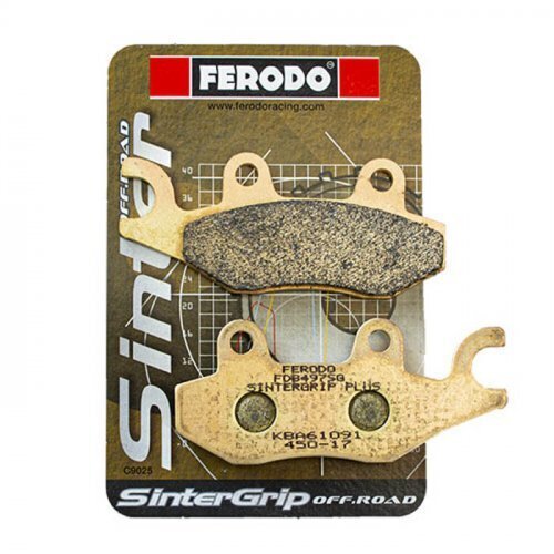 Ferodo Rear Brake Pads for 2015-2019 Can-Am Commander DPS 800 - 1 pair ...