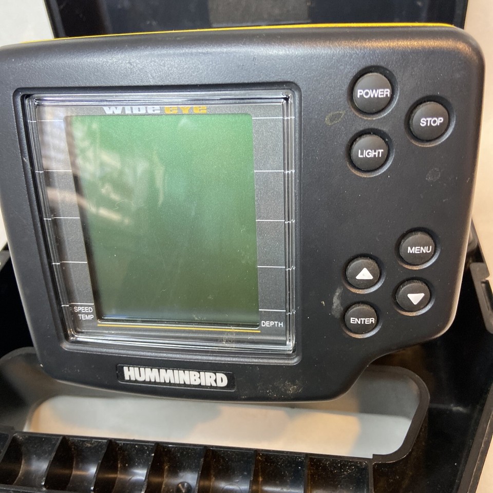 Humminbird Wide Portable Fish Finder Untested | eBay